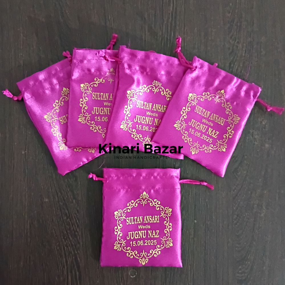 Nikah Potli With Name - Kinari Bazar